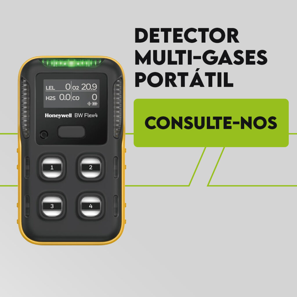 Detector de Gás Portátil BW Flex – Multigás - Innova Safety